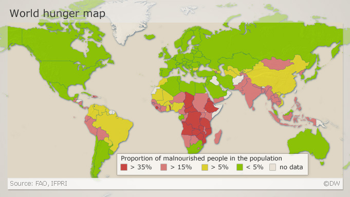 A world of hunger | Globalization | DW | 28.10.2011