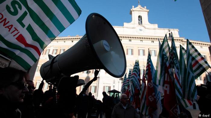 Italian unions call general strike | Business | Economy and finance ...