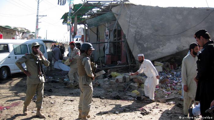 巴基斯坦自杀袭击造成9人死亡 | 德国之声 来自德国 介绍德国 | DW | 21.07.2012