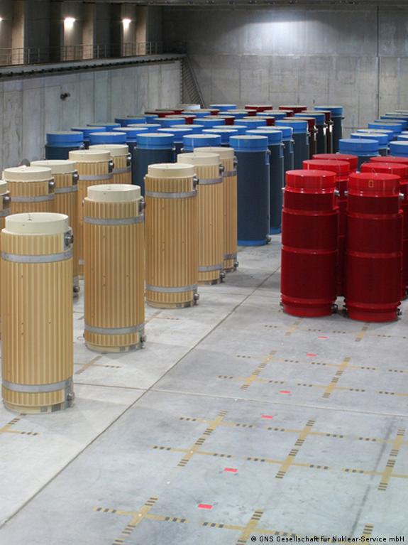 Nuclear Waste Storage Barrels