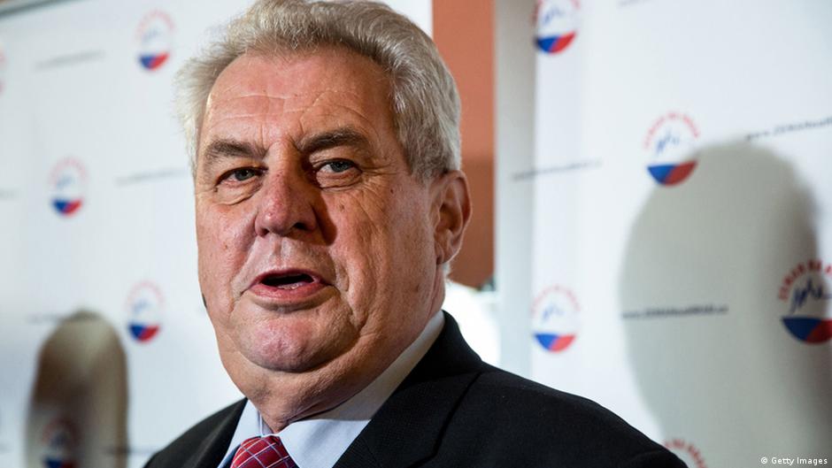 Czech president breaks EU ranks