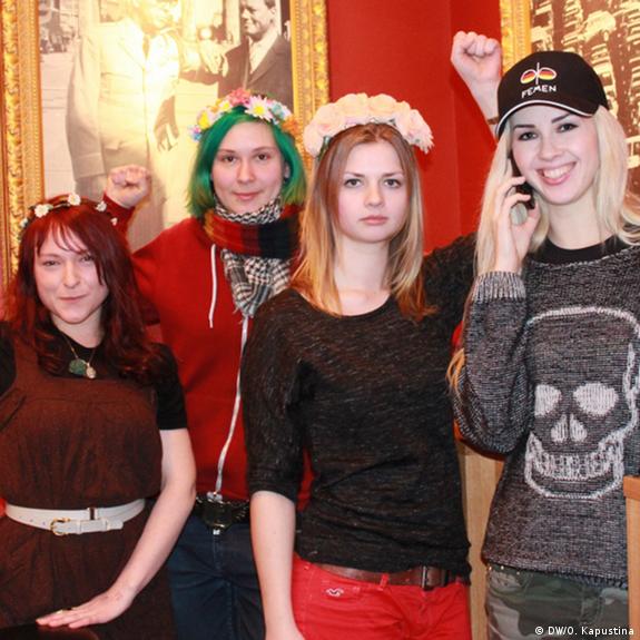 Femen Protest Soccer