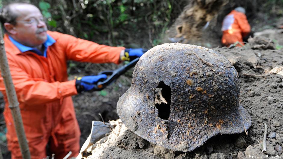 Germany: the search for dead soldiers