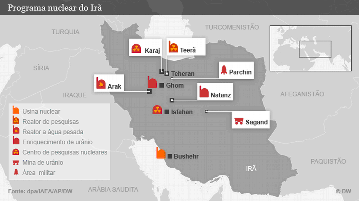 Cronologia da crise do programa nuclear iraniano – DW – 03/04/2015