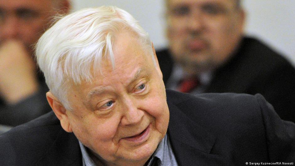 Russian acting legend Oleg Tabakov dies – DW – 03/12/2018