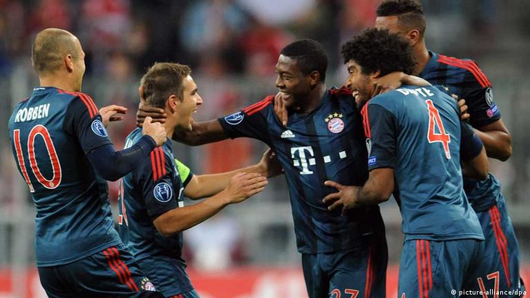 Bayern dominate UEFA team of 2014 – DW – 01/09/2015