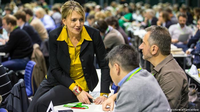 German Greens elect Peter as female co-leader | News | DW | 19.10.2013