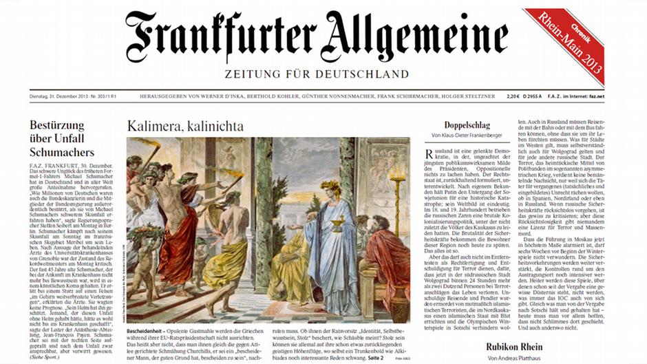 «Kalimera, Kalinichta» – DW – 31/12/2013