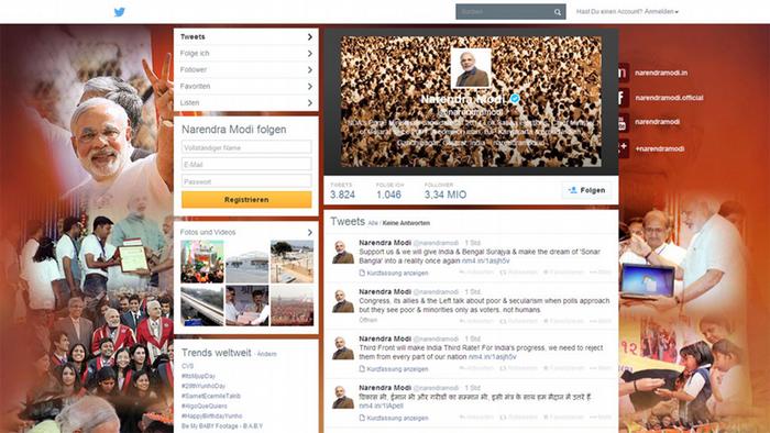 Social media campaign confronts India′s Modi | Asia | An in-depth look ...