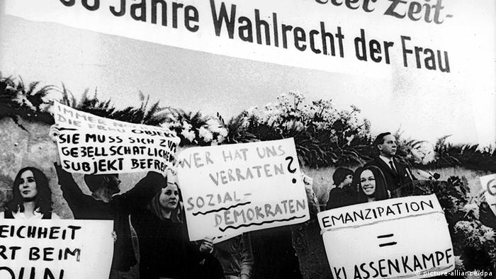 How German women obtained the right to vote 100 years ago | Culture ...