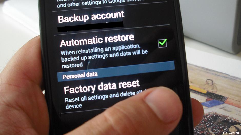 Android: factory reset ≠ data safe – DW – 07/28/2014