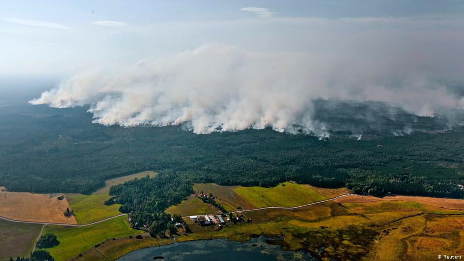Sweden battles forest fires – DW – 08/05/2014