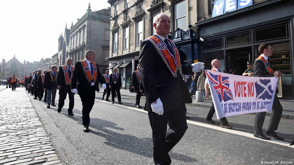 Orangemen against independence – DW – 09/13/2014