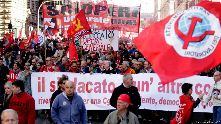 Protests erupt across Italy – DW – 11/14/2014