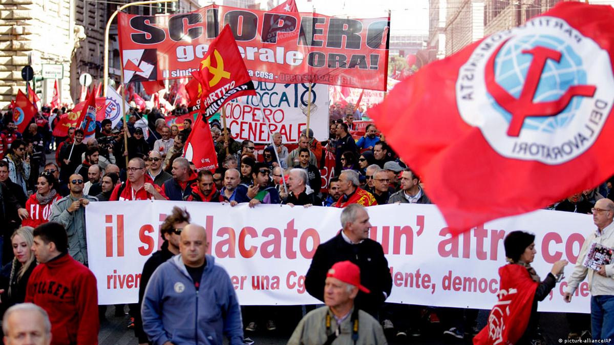 Protests erupt across Italy – DW – 11/14/2014