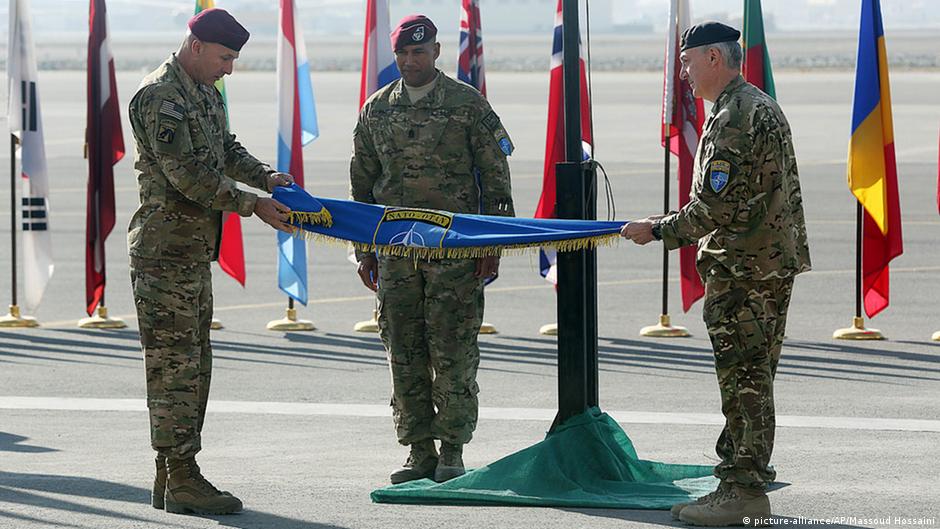 US, NATO close combat command in Afghanistan – DW – 12/08/2014