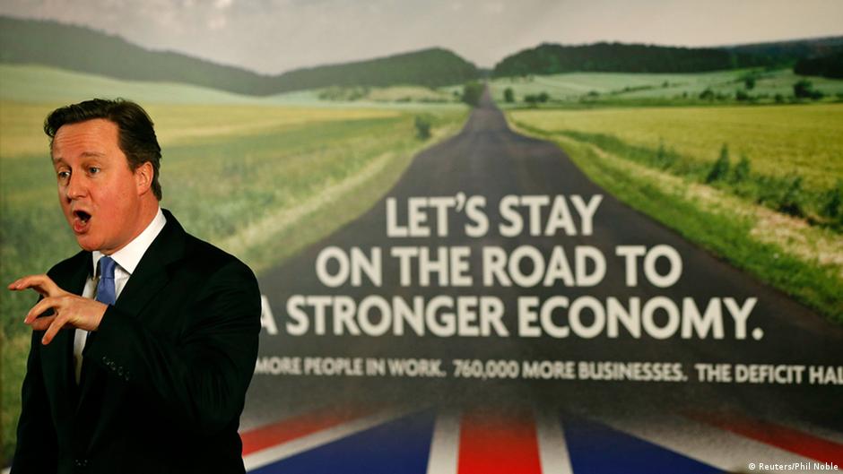 British Tory election blunder – DW – 01/05/2015