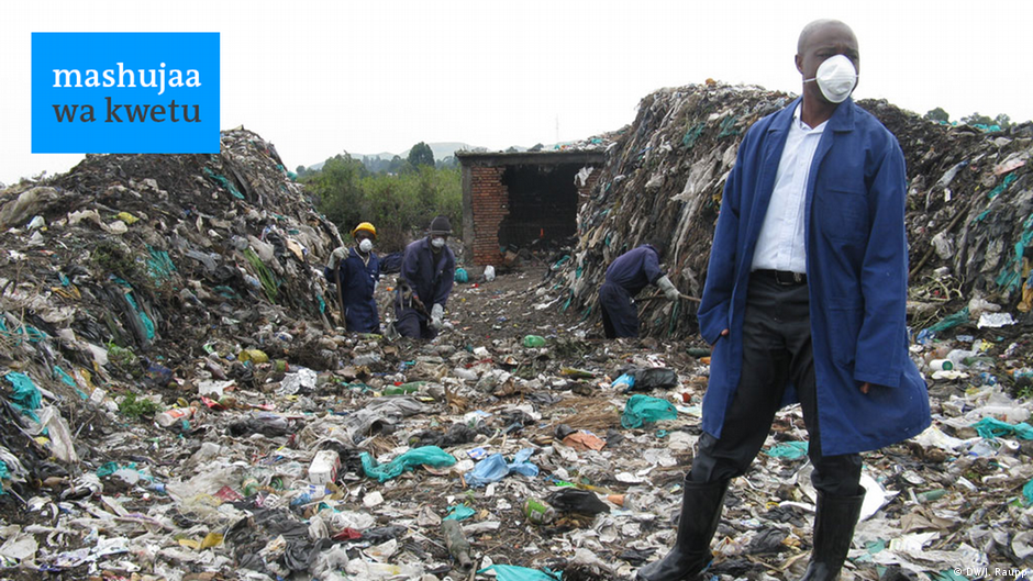 Garbage collection in Goma – DW – 01/21/2015