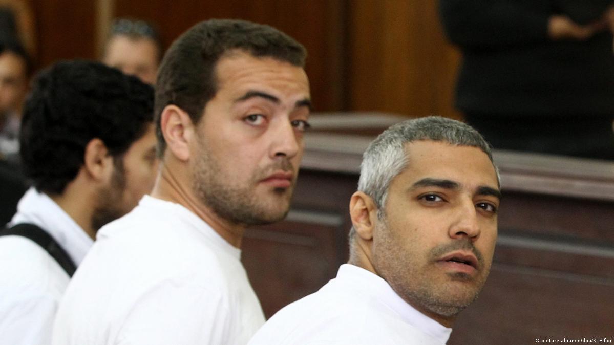 Al-Jazeera's Fahmy and Baher freed – DW – 02/13/2015