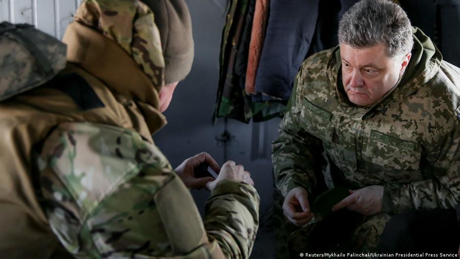 Poroshenko urges peacekeeping mission