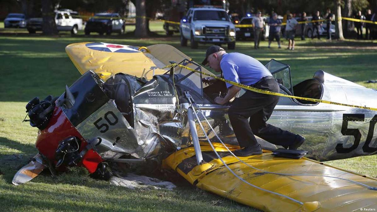 Harrison Ford hospitalized after plane crash