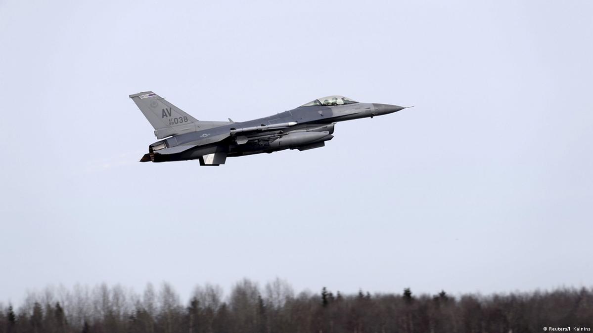 Military fighter jet and small plane collide in US