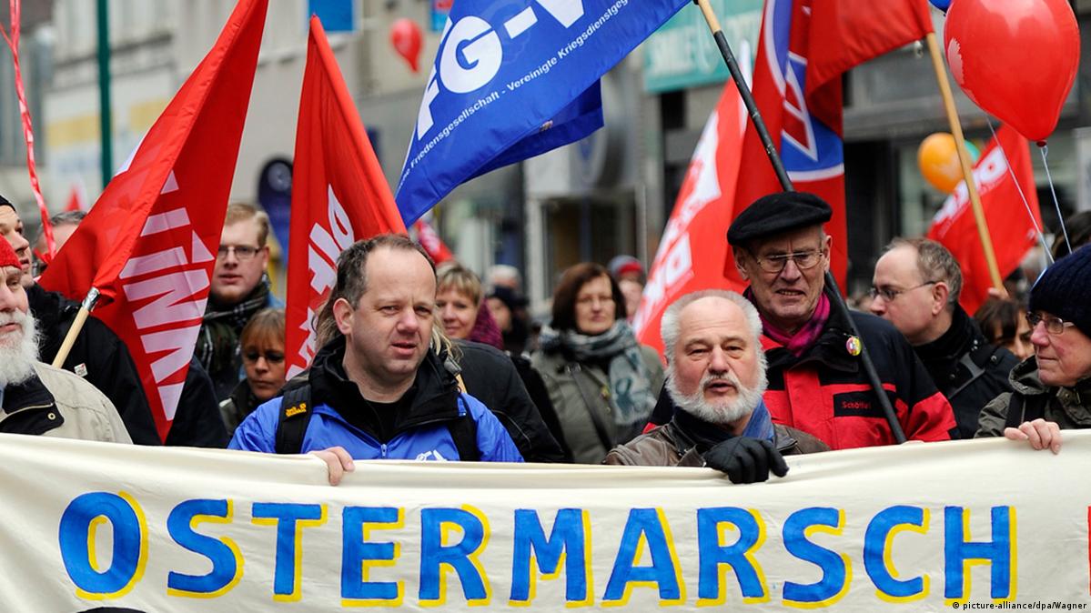 Thousands march in anti-war Easter protests in Germany – DW – 04/04/2015