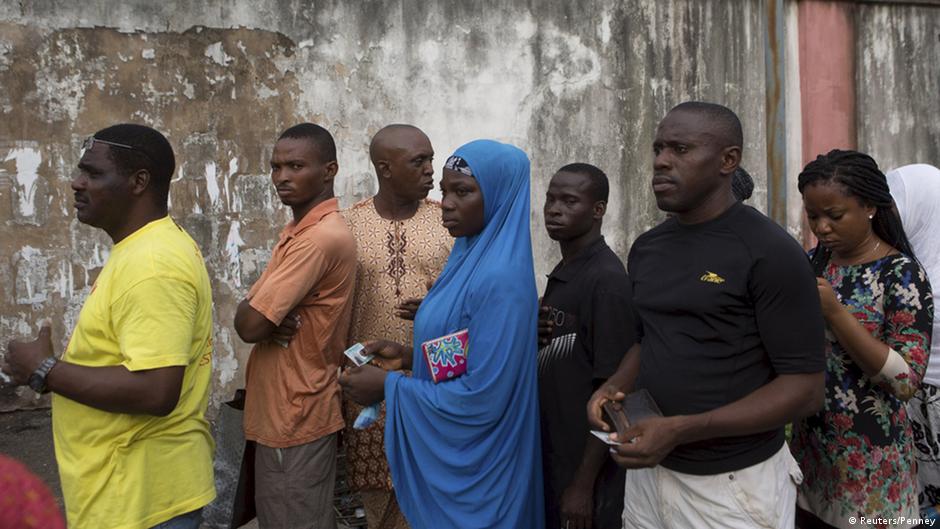 Nigerians vote in final election stage