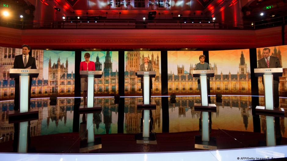 Round three for opposition leaders in UK election debates