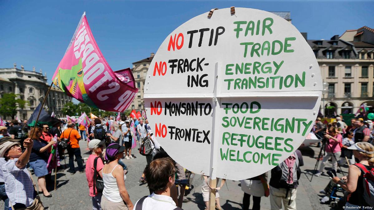 Friedlicher Protest gegen G7 – DW – 04.06.2015