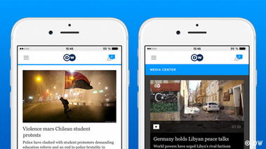 DW app for breaking world news