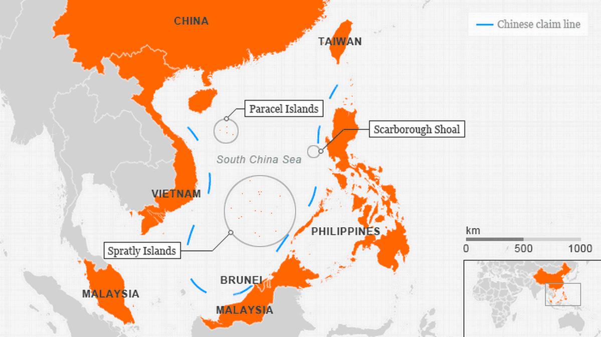 'No basis for China's claims'