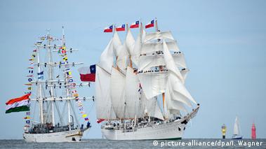Tall ships set for Sail Bremerhaven – DW – 08/12/2015
