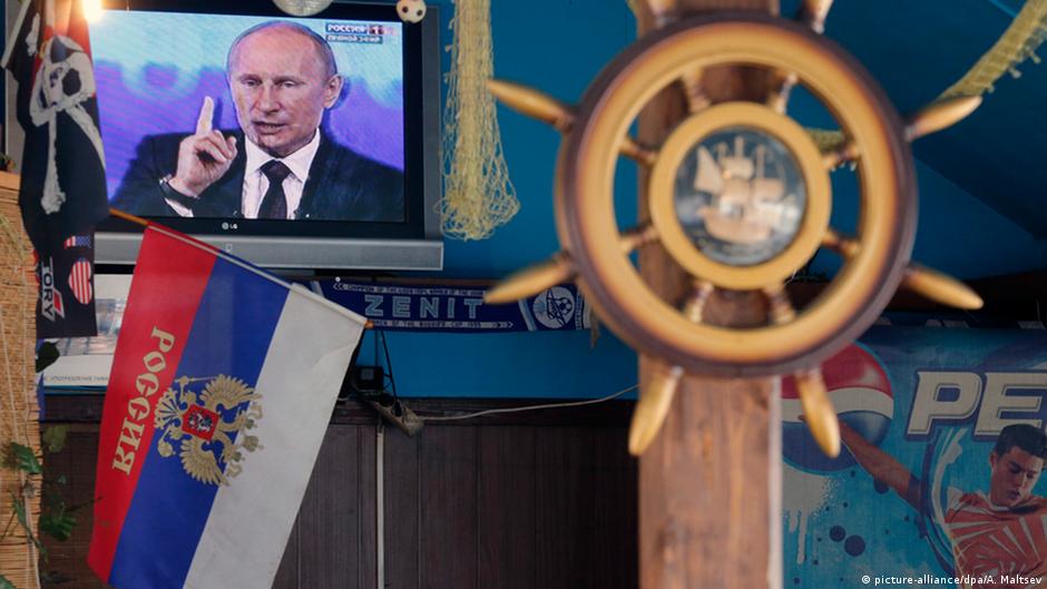 La propaganda de la TV rusa