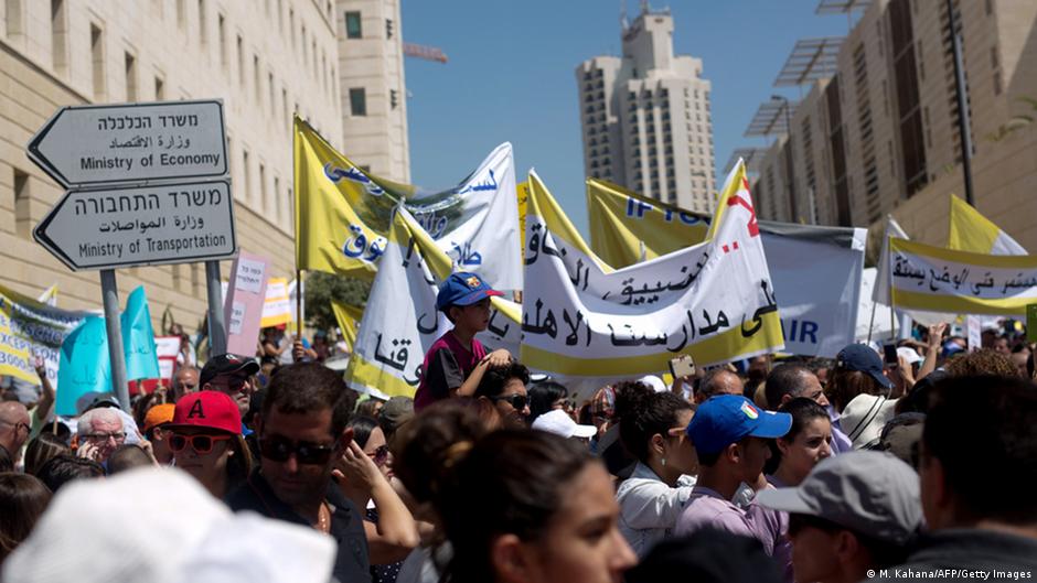 Israel's Christians protest school funding cuts – DW – 09/06/2015