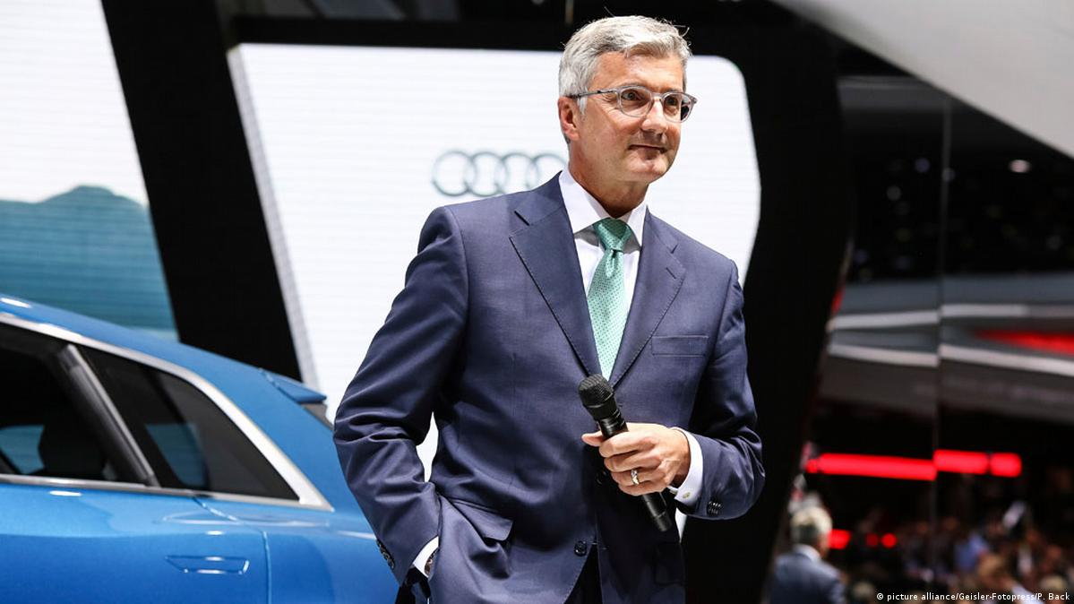 Arrested Audi chief forced to leave VW