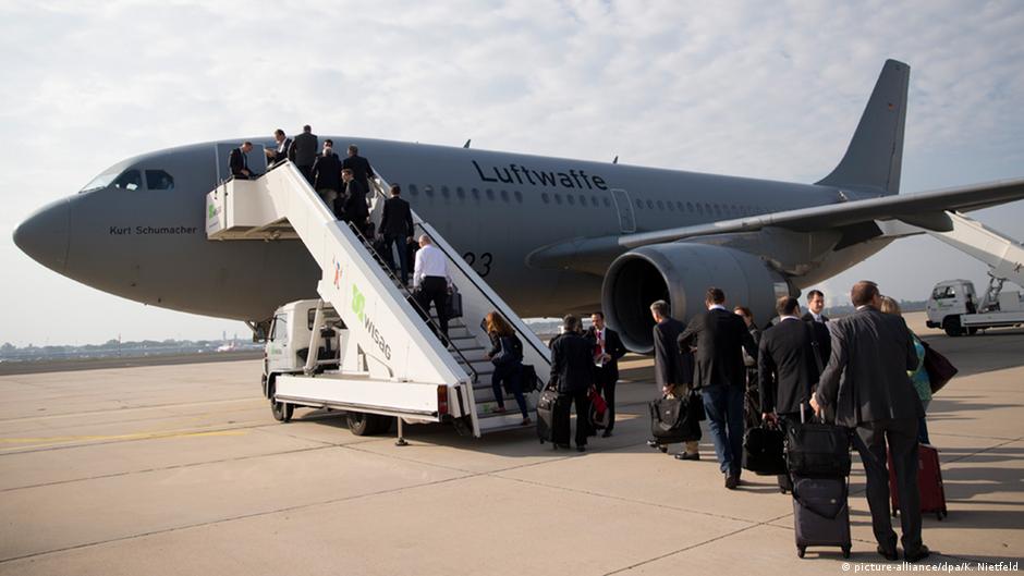 Merkel's VIP jet breaks down before takeoff