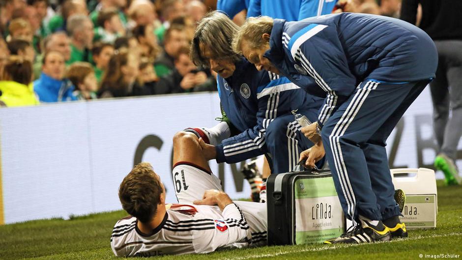 Mario Götze injured – DW – 10/09/2015