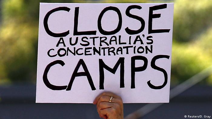 Thousands protest Australia's refugee policy | DW Learn German