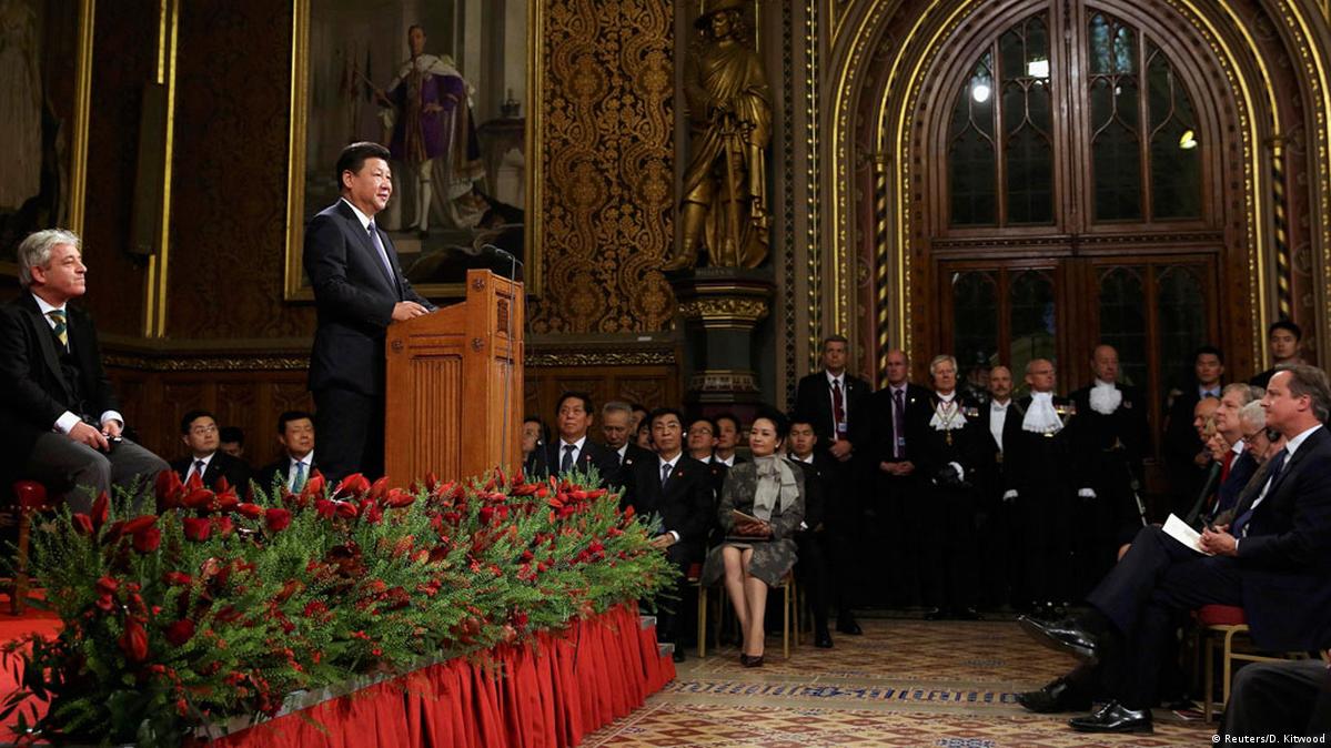 China's Xi Jinping lauds Sino-British ties – DW – 10/20/2015