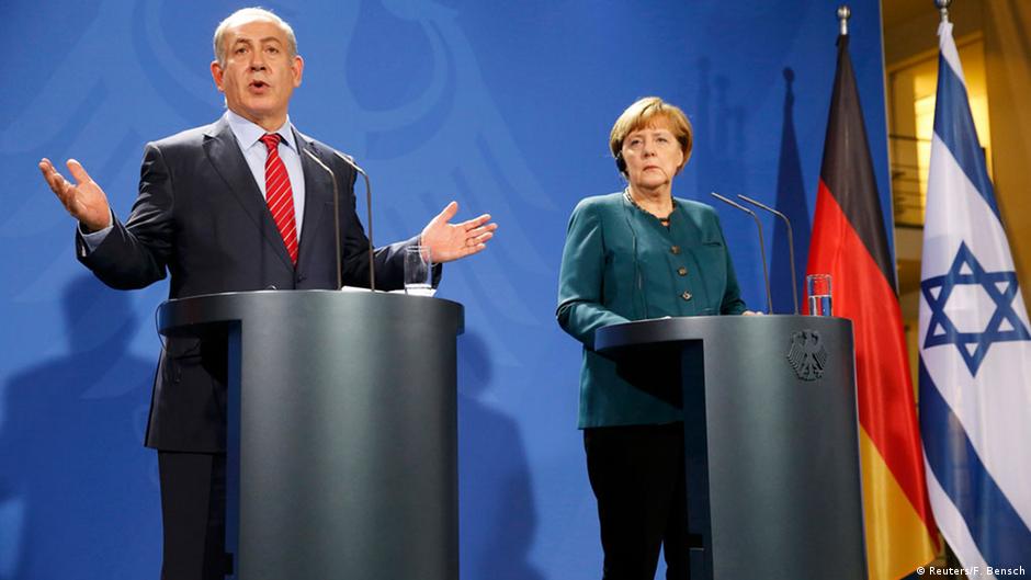 Merkel, Netanyahu discuss Middle East violence