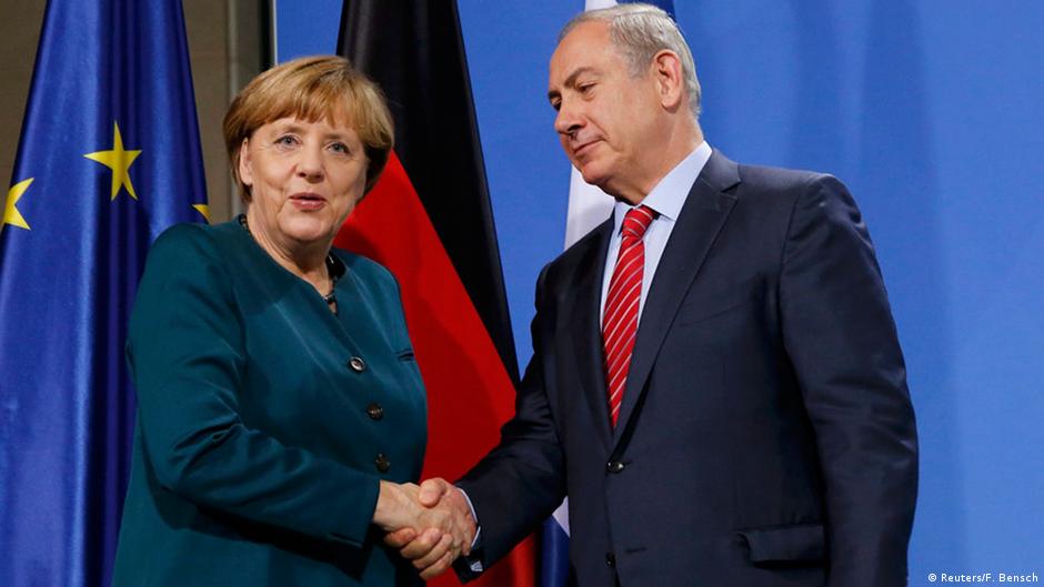 Merkel e Netanyahu divergem sobre soluções no Oriente Médio