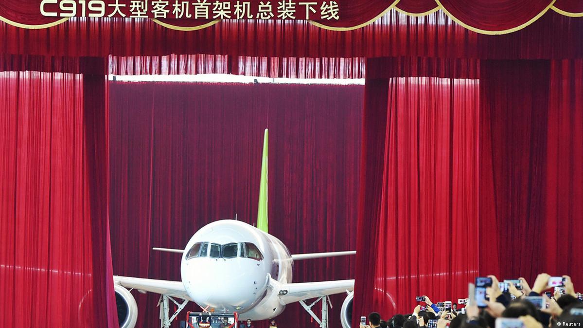 A look at the first made-in-China passenger aircraft