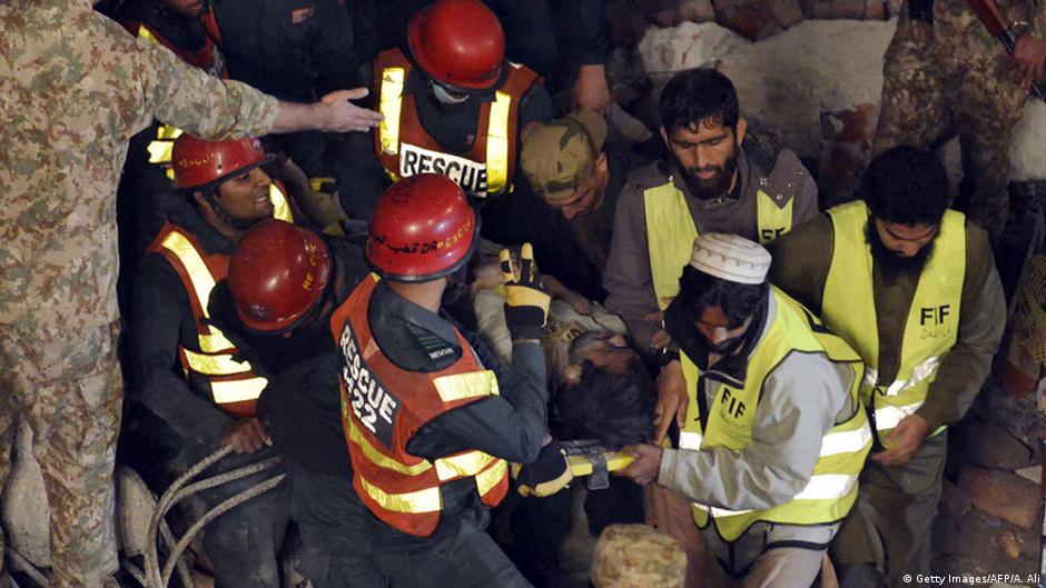 'Extension work' likely caused Pakistan building collapse