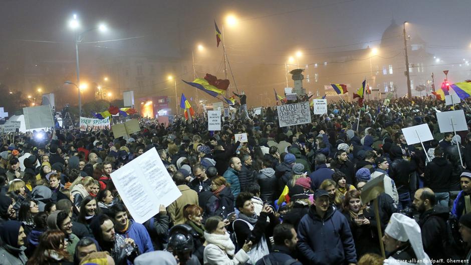 Rage against the system in Romania