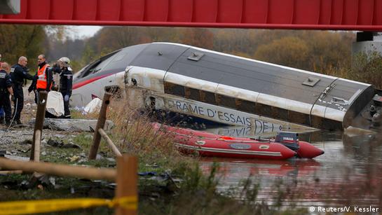 Fatal French train crash caused by speeding, late braking – DW – 11/19/2015