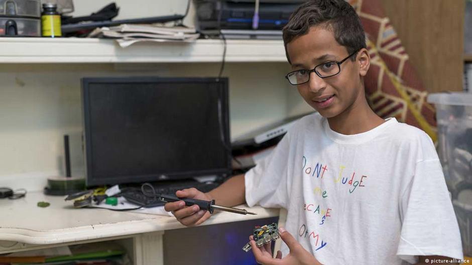 US 'clock boy' seeks $15 million in damages