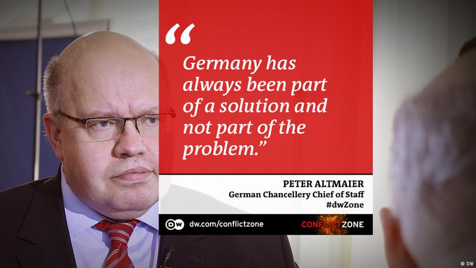 Peter Altmaier on Conflict Zone