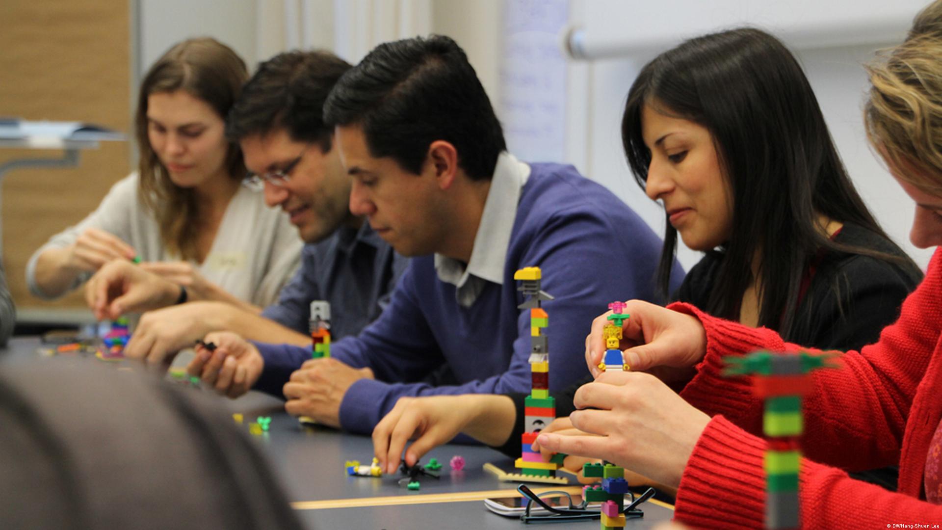 Freedom of expression with Lego and design thinking