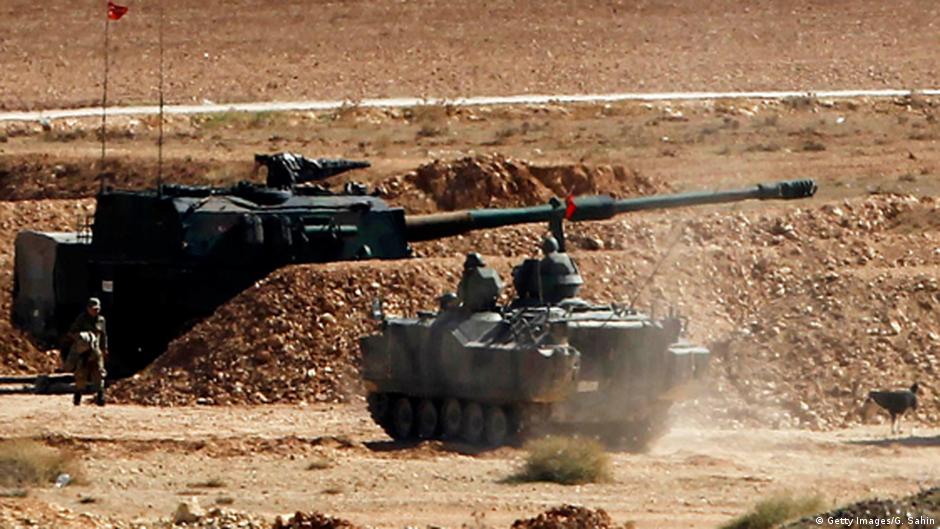 Turkey shells 'IS' targets – DW – 01/14/2016